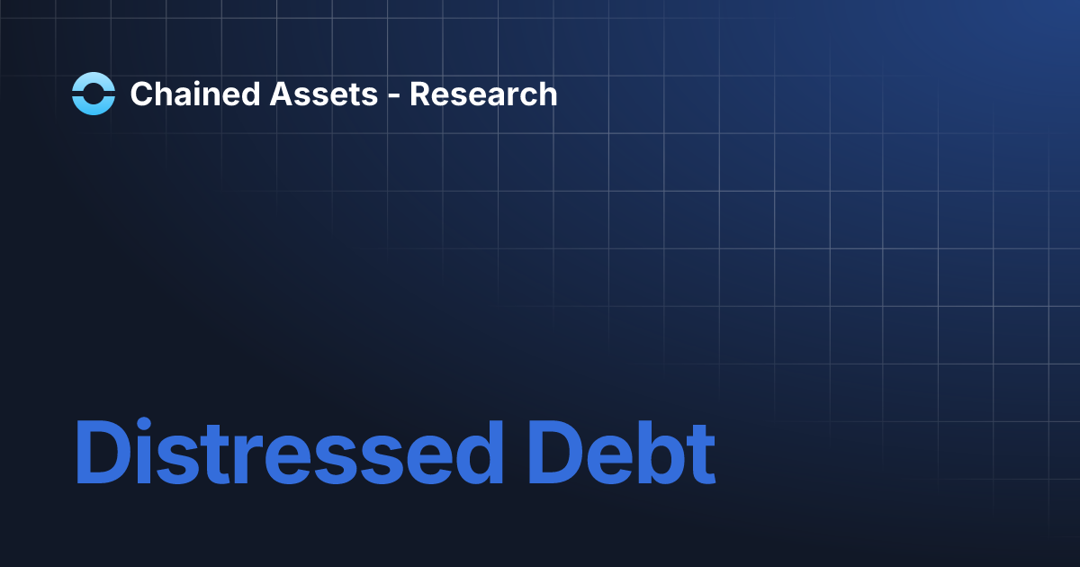 Distressed Debt | Chained Assets - Research