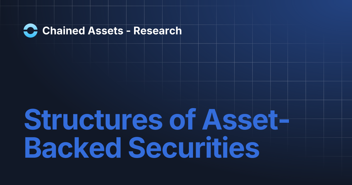 Structures of Asset-Backed Securities | Chained Assets - Research